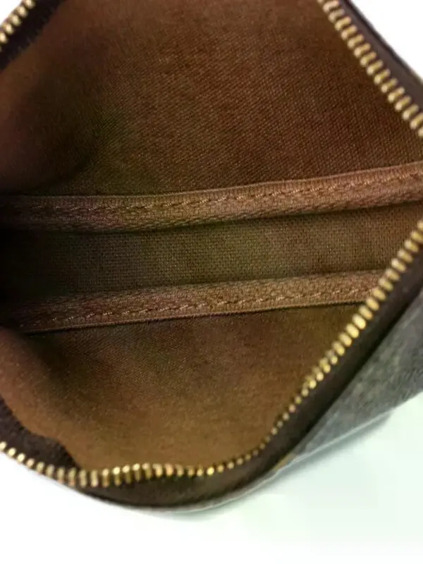 LOUIS VUITTON Pochette Accessoires Monogram Canvas Mini Clutch Bag