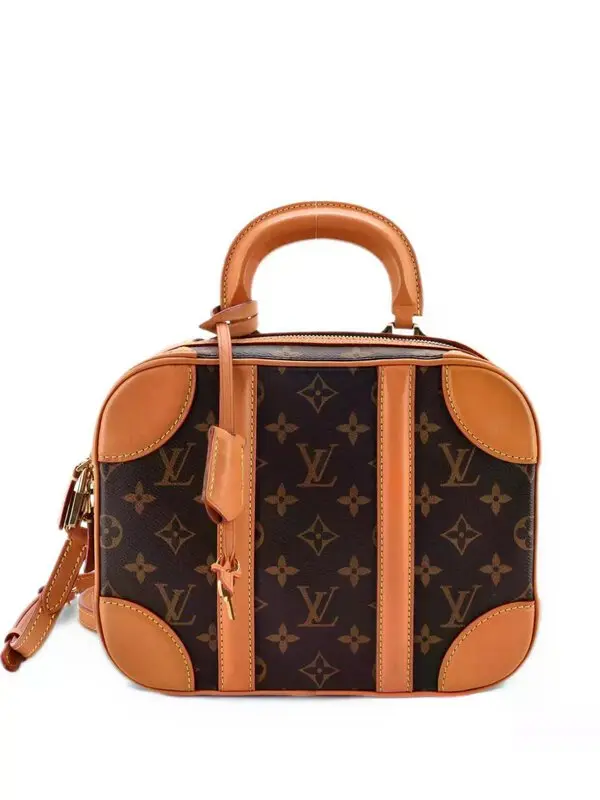 LOUIS VUITTON Valisette Handbag Monogram Canvas Pm Satchel