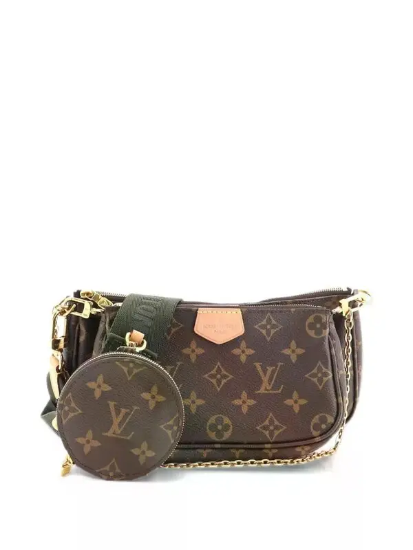 LOUIS VUITTON Multi Pochette Accessoires Monogram Canvas Crossbody Bag
