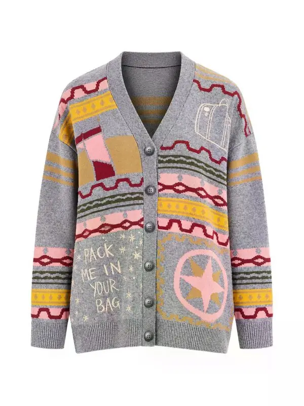 PENNYBLACK Intarsia-knit Cardigan