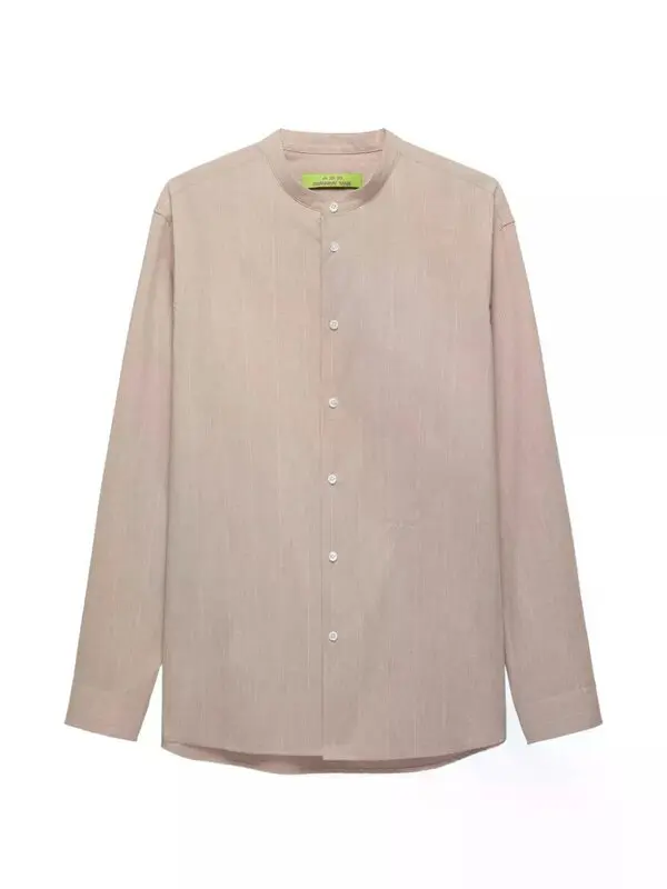Shanghai Tang Coin-embroidered Mandarin Shirt