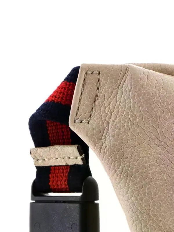 Gucci Logo Printed Leather Small Belt Bag