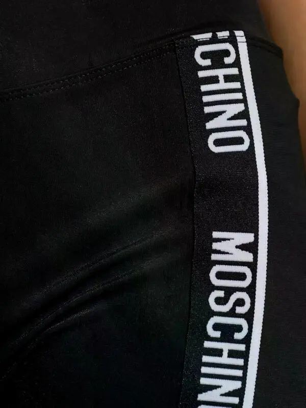 Moschino Logo-tape Cycling Shorts