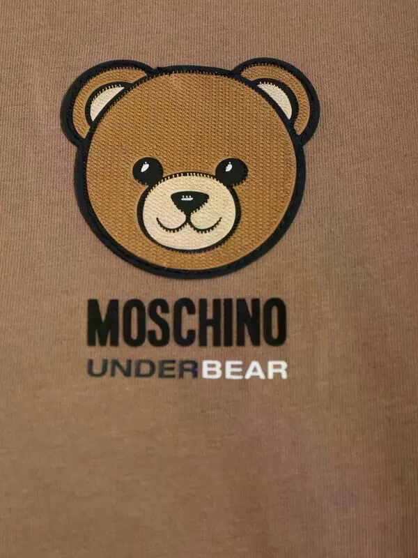 Moschino Active Teddy Bear Sleeveless Midi Dress