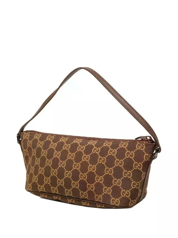 Gucci 2000-2015 Gg Canvas Boat Shoulder Bag