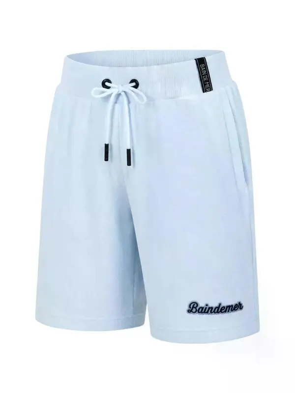 BAINDEMER Logo-patch Drawstring Shorts