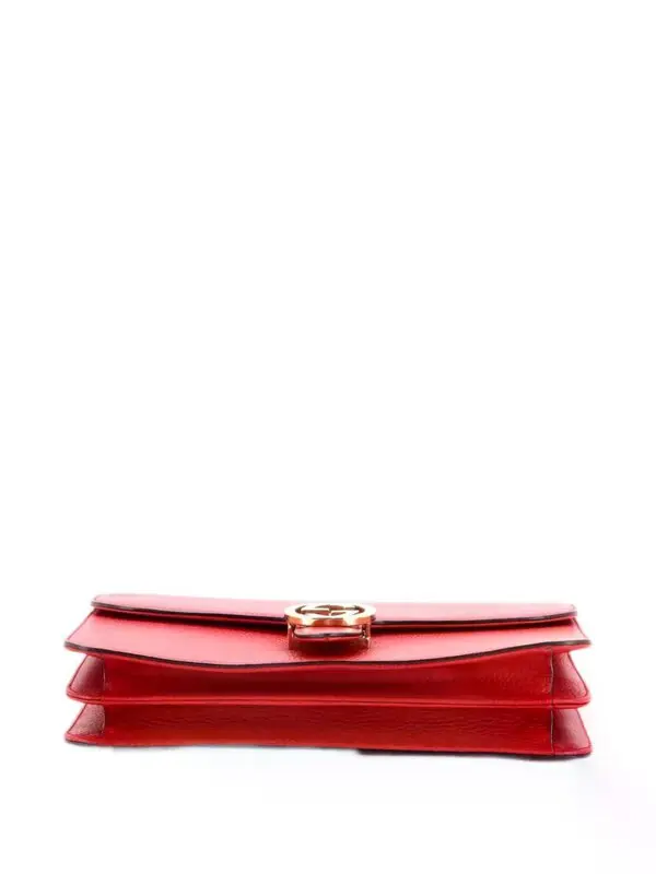 Gucci Interlocking Leather Medium Shoulder Bag