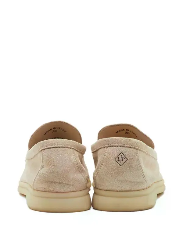 Loro Piana Summer Walk Suede Loafers