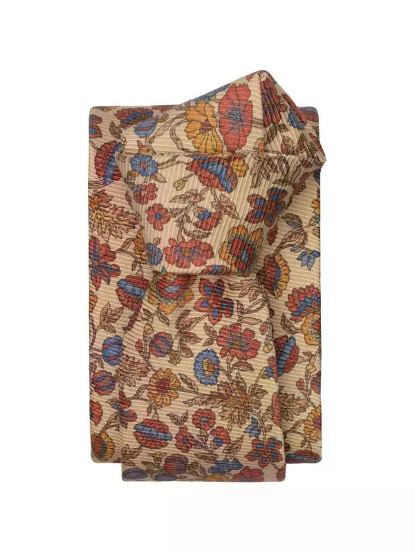 ELIZABETTA Floral-print Tie