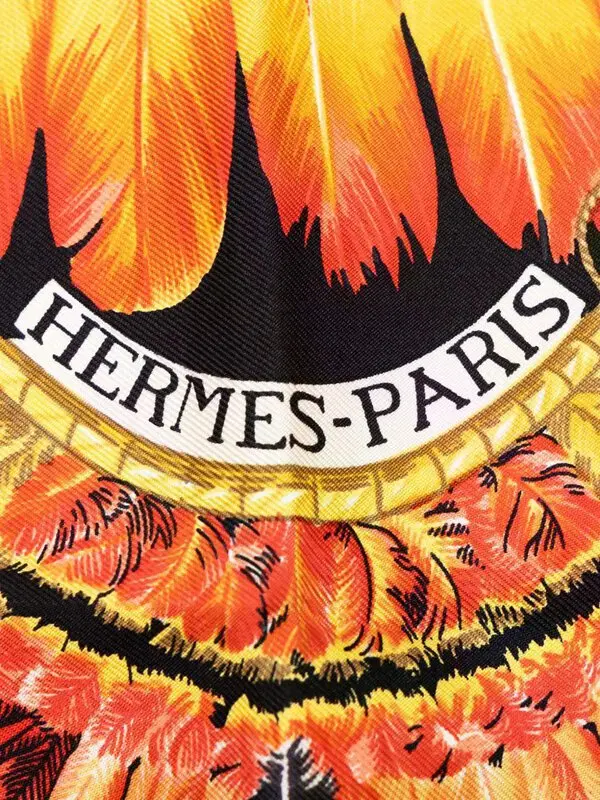 Hermès 1980-2000 Brazil Silk Scarf 90 Scarves