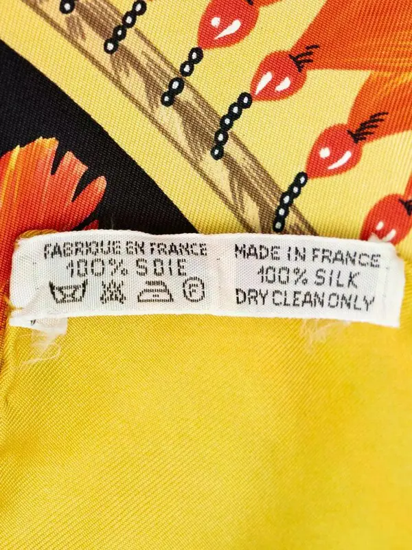 Hermès 1980-2000 Brazil Silk Scarf 90 Scarves