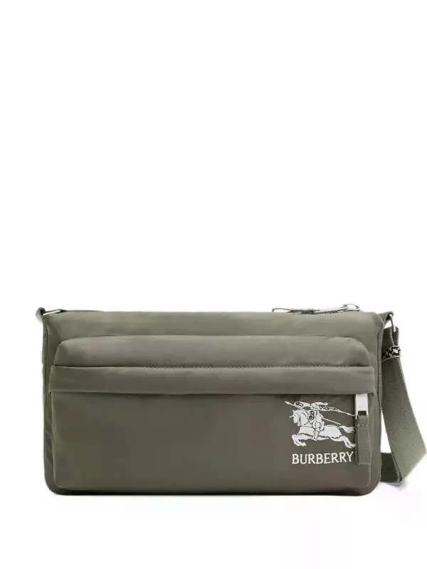 Burberry Knight Logo Crossbody Bag - Green