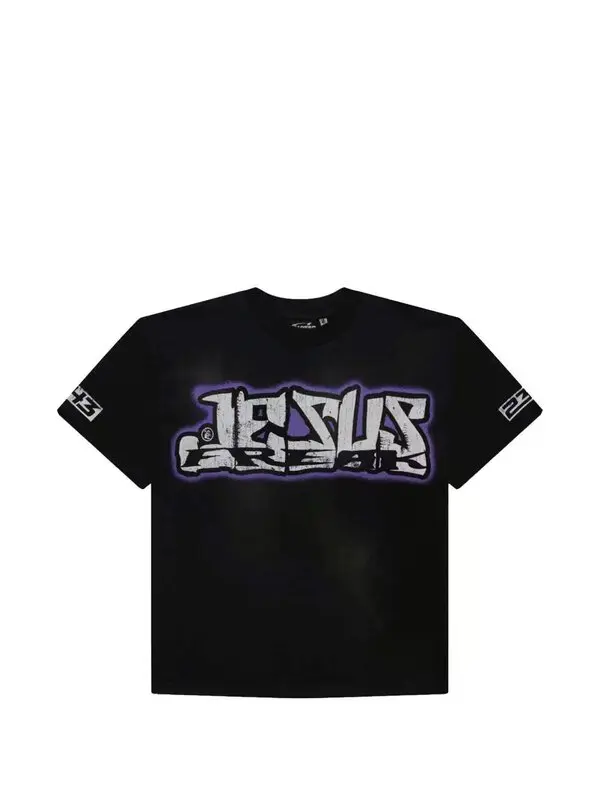 HELLSTAR Jesus Freak Graphic-print T-shirt