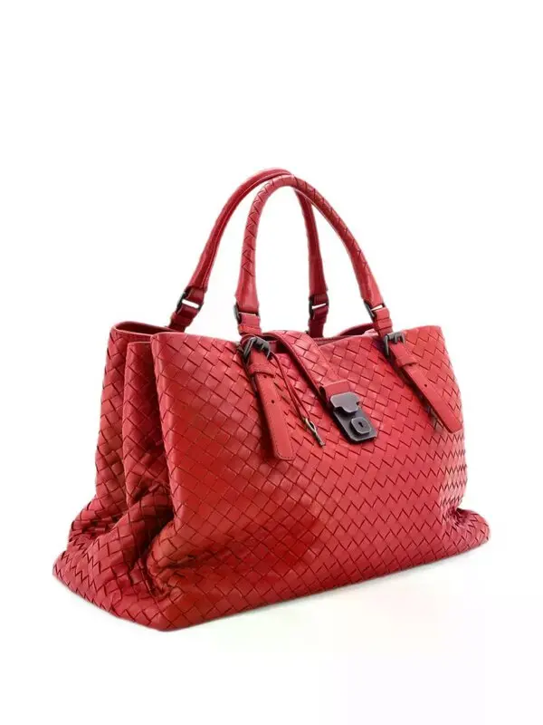 Bottega Veneta Roma Bag Intrecciato Nappa Medium Tote Bag