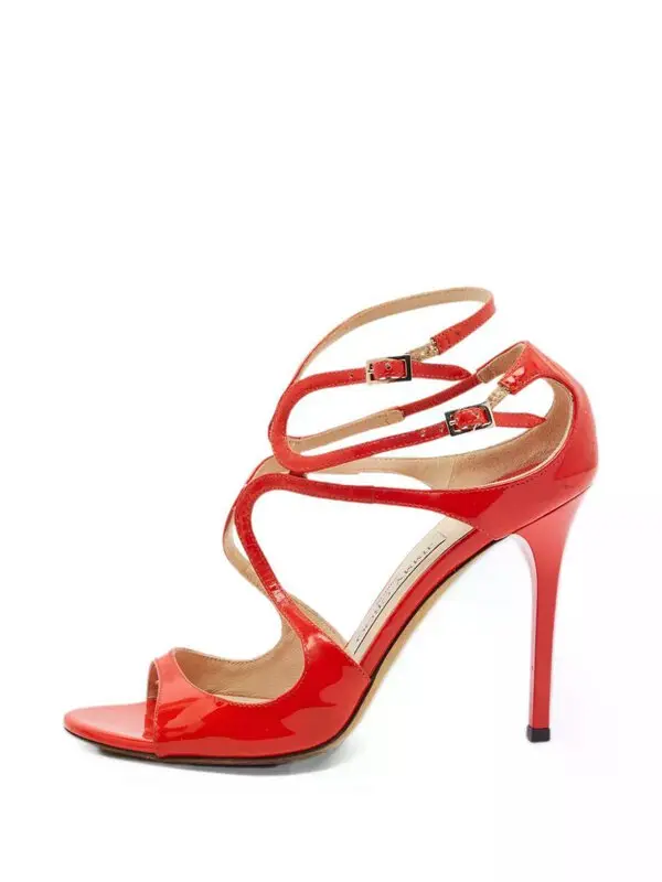 JIMMY CHOO Lance Strappy Sandals - Red