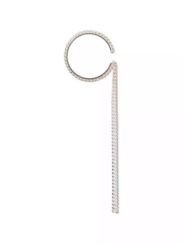 WOUTERS & HENDRIX Falling-chain Ear Cuff - Silver