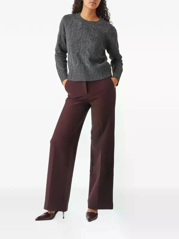 NENETTE Cable-knit Sweater