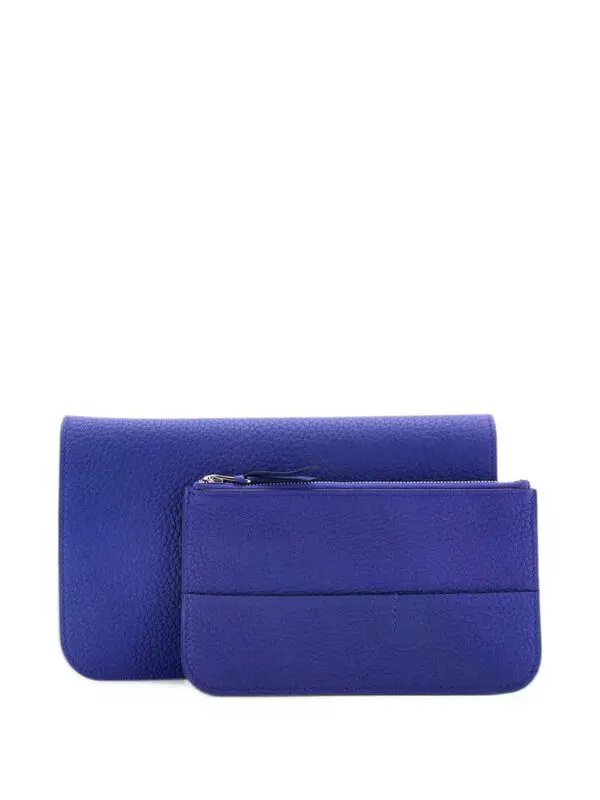 Hermès Dogon Duo Combined Wallet Leather Small Wallets