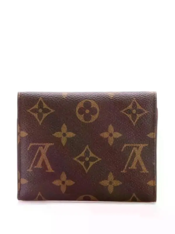 LOUIS VUITTON Victorine Wallet Monogram Canvas Small Wallets