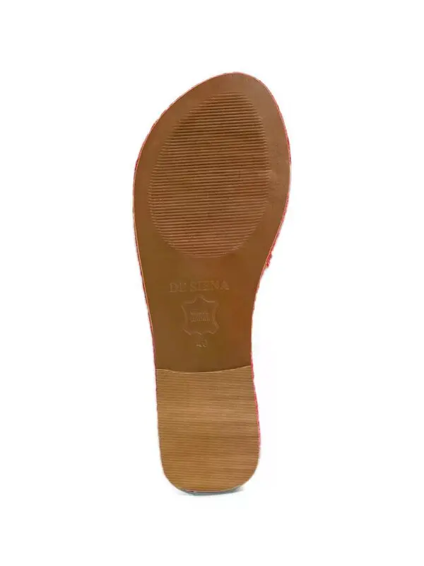 DE SIENA Bead-embellished Sliders