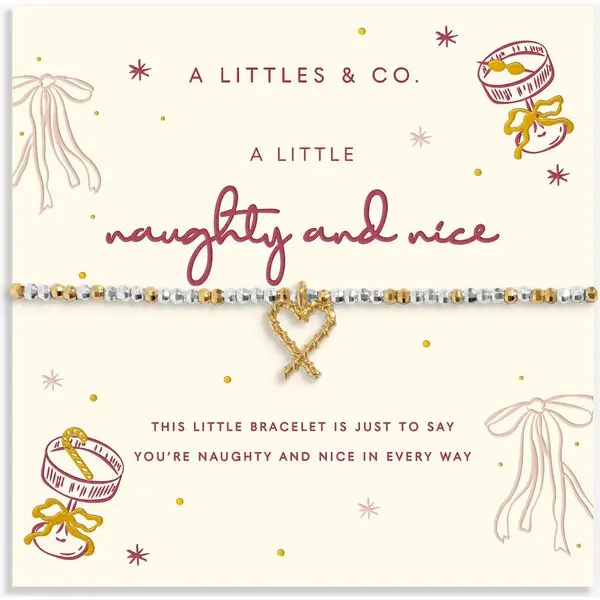A LITTLES & CO Christmas Little Stories 'naughty And Nice' Bracelet - Mixed
