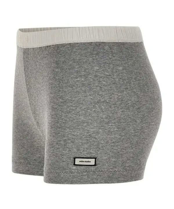 ENTIRE STUDIOS Ribbed Lounge Shorts
