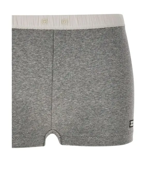 ENTIRE STUDIOS Ribbed Lounge Shorts