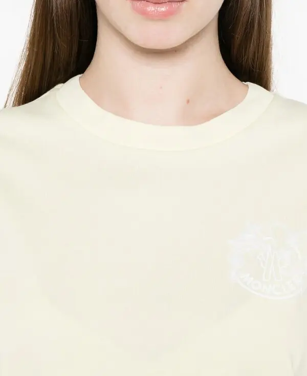 Moncler Crew-neck Logo T-shirt