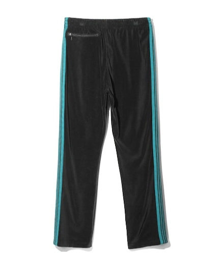 Needles Logo-embroidered Velour Track Pants
