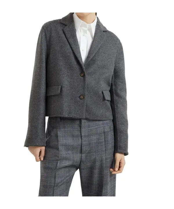 Brunello Cucinelli Cropped Blazer