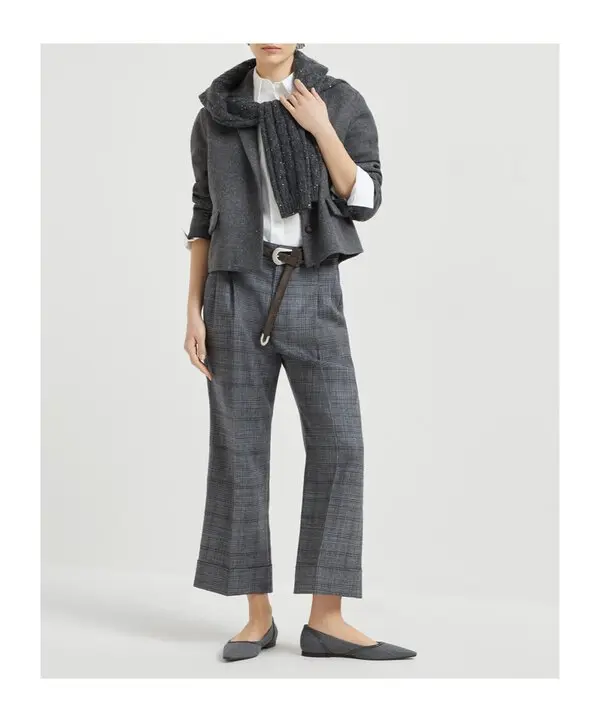 Brunello Cucinelli Cropped Blazer