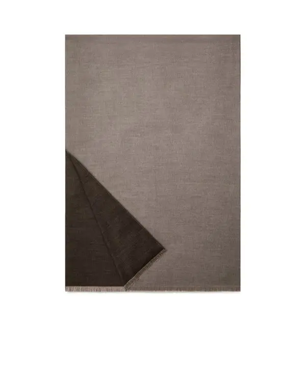 Loro Piana Royal Lightness Two-tone Stole - Gray