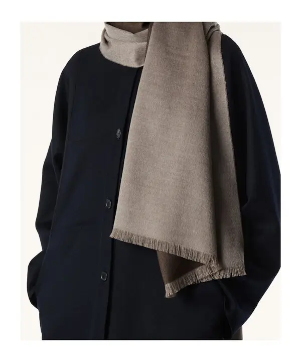 Loro Piana Royal Lightness Two-tone Stole