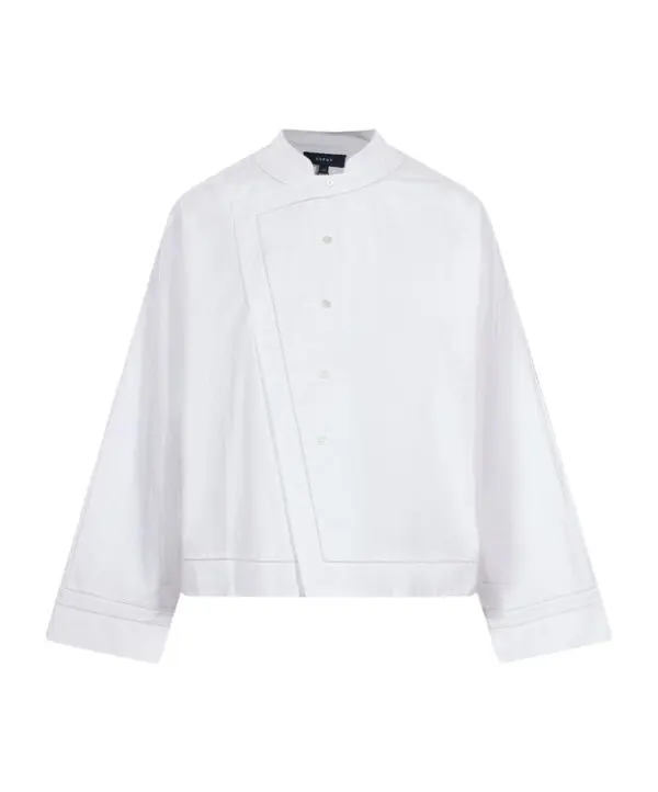 Soeur Lorraine Asymmetric-fastened Long-sleeved Jacket