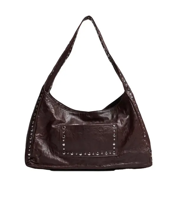 Gimaguas Maxi Franca Stud-embellished Shoulder Bag