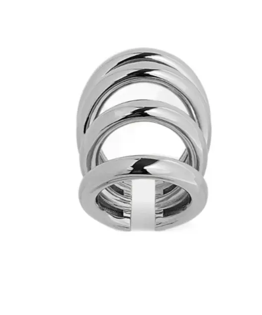 Rabanne Multi-ring Earcuff