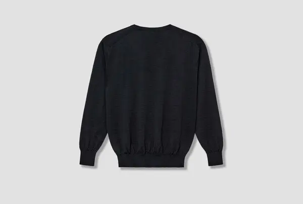 BATONER Crew-neck Long-sleeve Knit Top