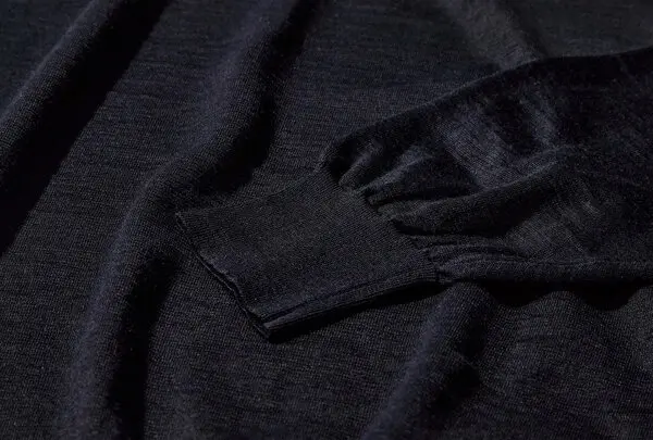 BATONER Crew-neck Long-sleeve Knit Top