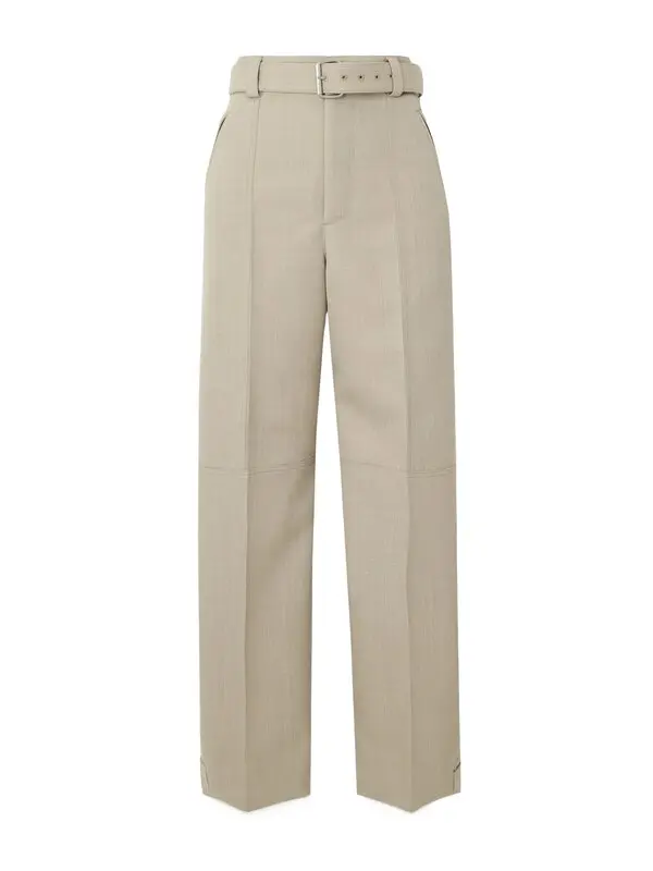 Bottega Veneta Belted Tapered Pants