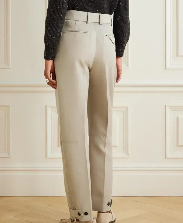 Bottega Veneta Belted Tapered Pants