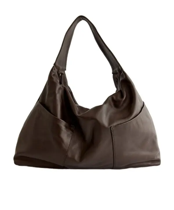 Gimaguas Maxi Sacco Panelled Leather Shoulder Bag
