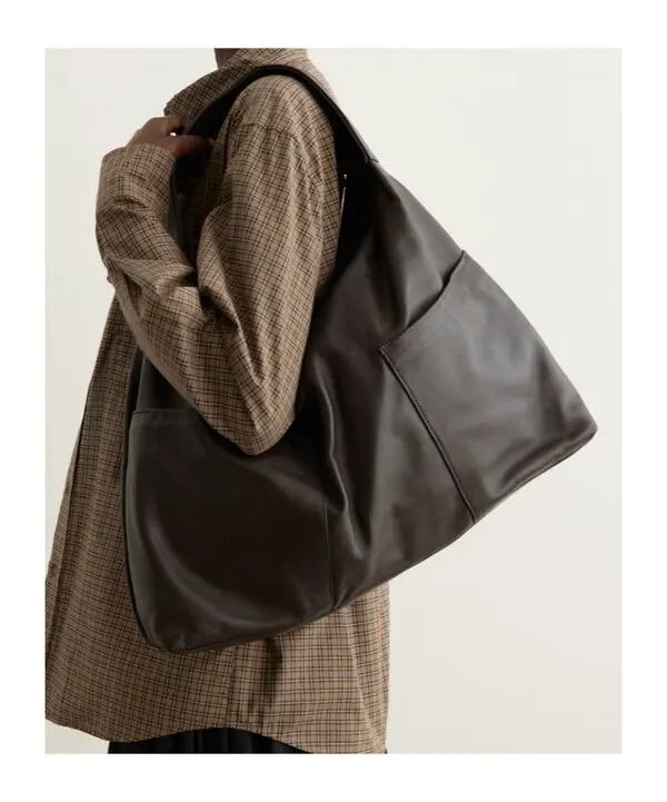Gimaguas Maxi Sacco Panelled Leather Shoulder Bag