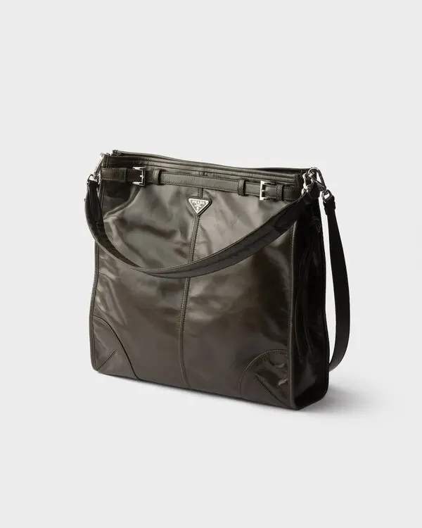 Prada Bonnie Leather Shoulder Bag