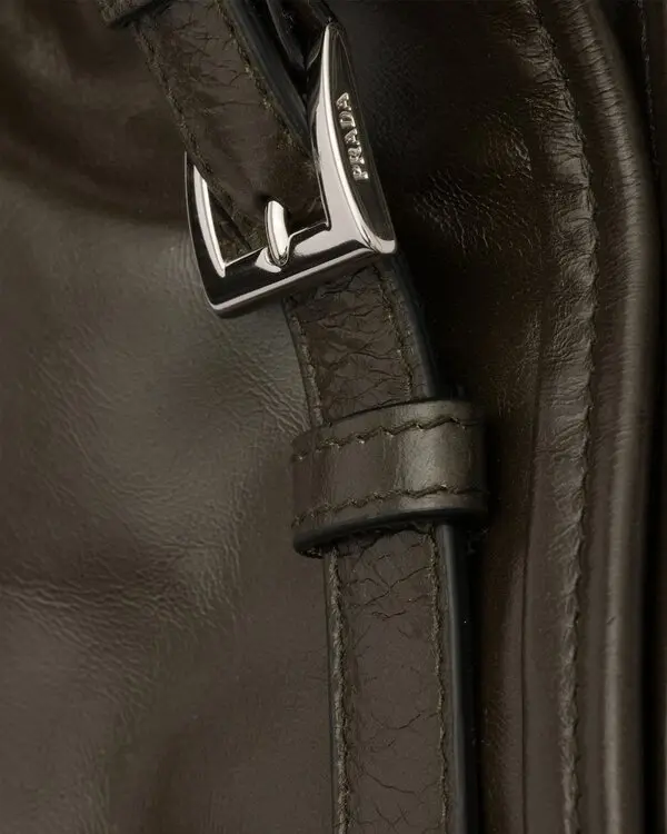 Prada Bonnie Leather Shoulder Bag