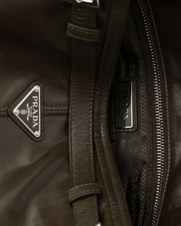 Prada Bonnie Leather Shoulder Bag