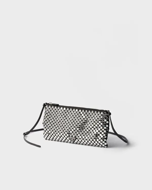Prada Small Satin And Shoulder Bag