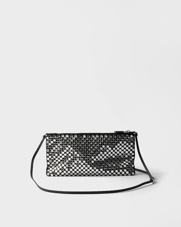 Prada Small Satin And Shoulder Bag