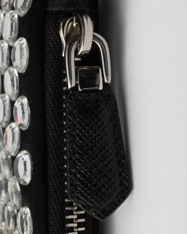 Prada Small Satin And Shoulder Bag