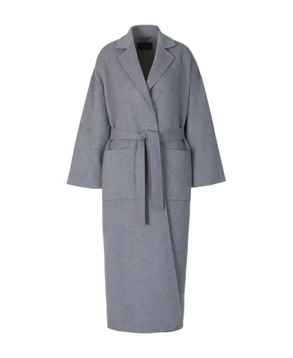 Loro Piana Logo Lapel Coat