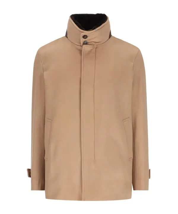Herno Long-sleeved Button-up Jacket